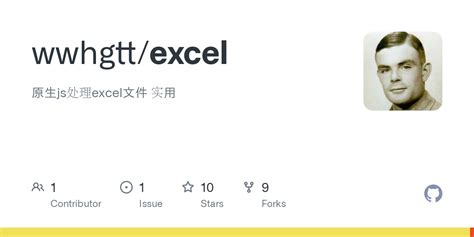 GitHub wwhgtt excel 原生js处理excel文件 实用