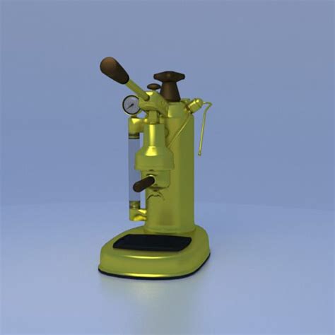 Модель кофемашины эспрессо 3D Модель $60 - .dae .obj .unknown - Free3D