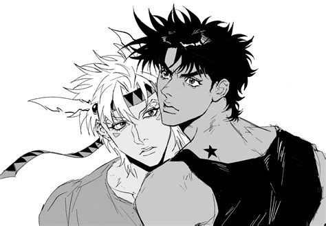 Joseph Joestar And Caesar Anthonio Zeppeli Jojo No Kimyou Na Bouken