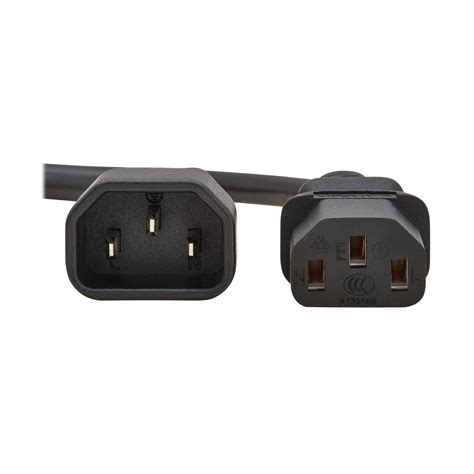 C13 To C14 Pdu Power Cord 10a 250v H05vv F 1m Eaton