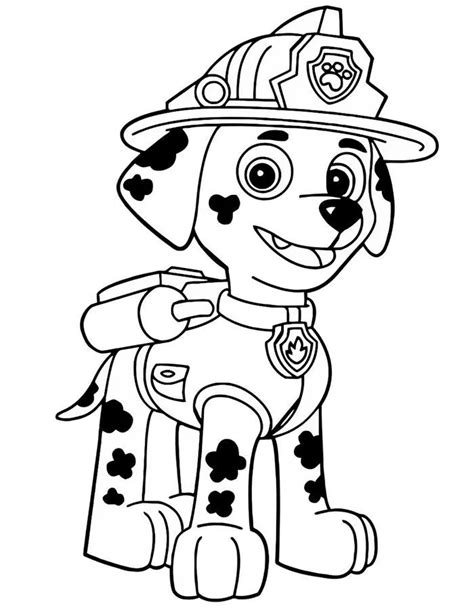 131 Paw Patrol Målarbilder Pdf Att Färglägga Det Heroiska äventyret