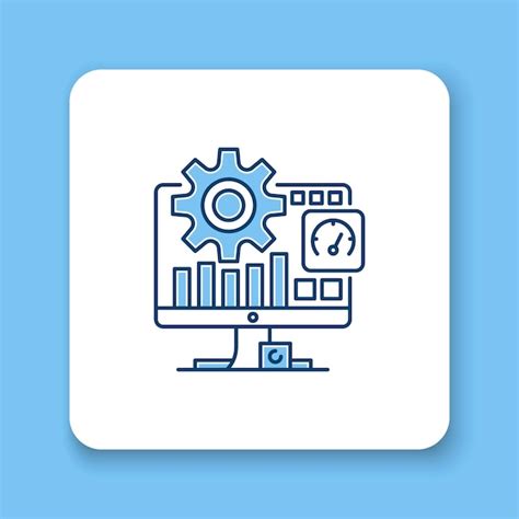 Premium Vector Website Optimization Line Icon Linear Style Sign For