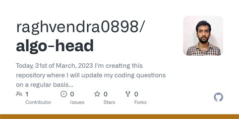github raghvendra0898 algo head today 31st of march 2023 i m