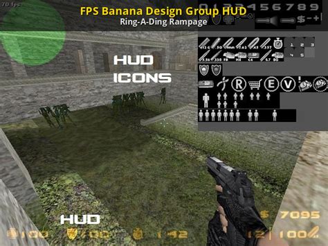 Fps Banana Design Group Hud Mod For Counter Strike 16 Cs16 Mods