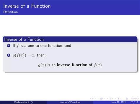 Inverse Of Functions Pdf Programming Languages Computing