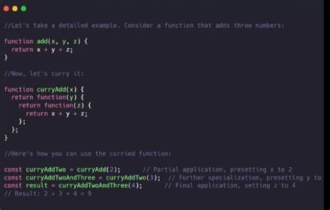 Sana Nayyab On Linkedin Javascript Currying Functionalprogramming