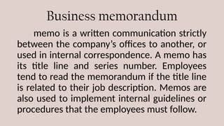 Lesson Business Letter Powerpoint Presentation PPT