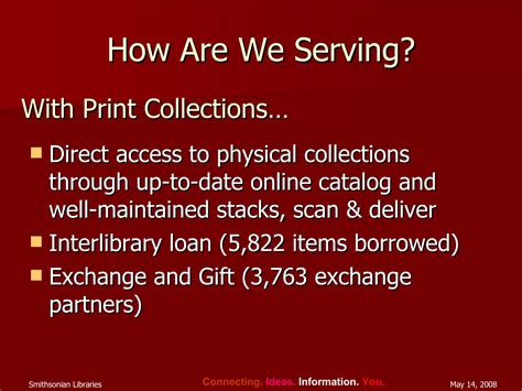 Smithsonian Libraries Overview PPT