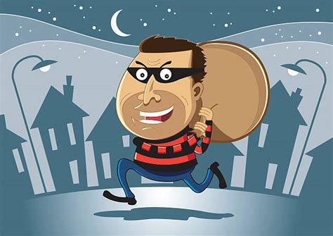 Cartoon Burglar Stock Vectors Istock