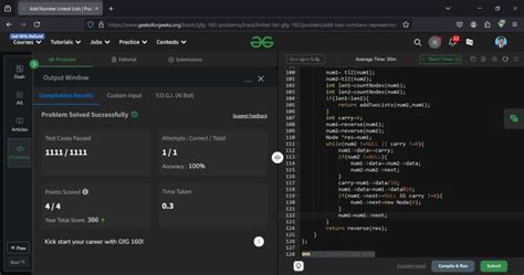 Gfg160 Geekstreak2024 Codingchallenge Geeksforgeeks Problemsolving Mayank Shukla