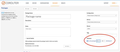 the package scheduler qa cafe support