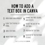 How To Add A Text Box In Canva Influencer SEO