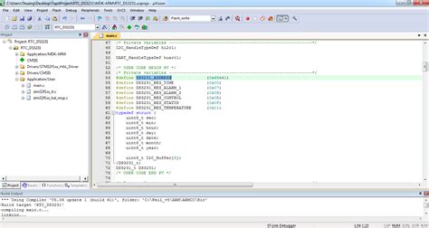 Giao tiếp I2C trên STM32F103 với module RTC DS3231 TAPIT