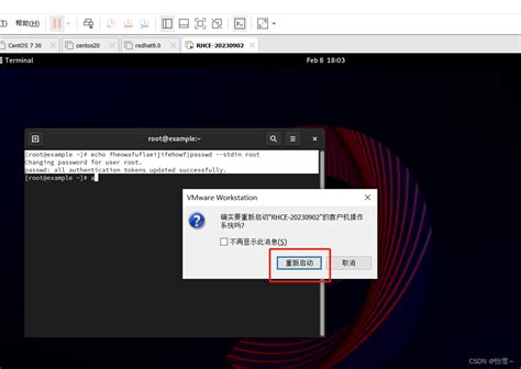 Linuxredhat重置root密码redhat Root Password Csdn博客