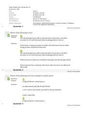 Econ Week Quiz Doc SU ECON Introduction To Economics Test Started Submitted