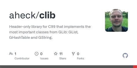 Clib Header Only C Library That Implements The Most Important Classes From Glib Rhypeurls