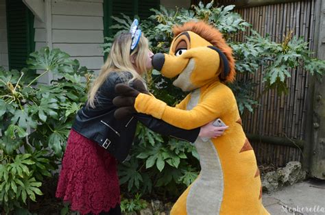 Lion King Disneyland Paris Timon Meet Stepherella