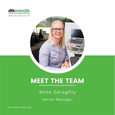 Dfk Everalls On Linkedin Meet Anne Geraghty Ca Dfk Everalls Senior