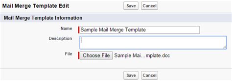 Sfdc 316 Salesforce Mail Merge Templates