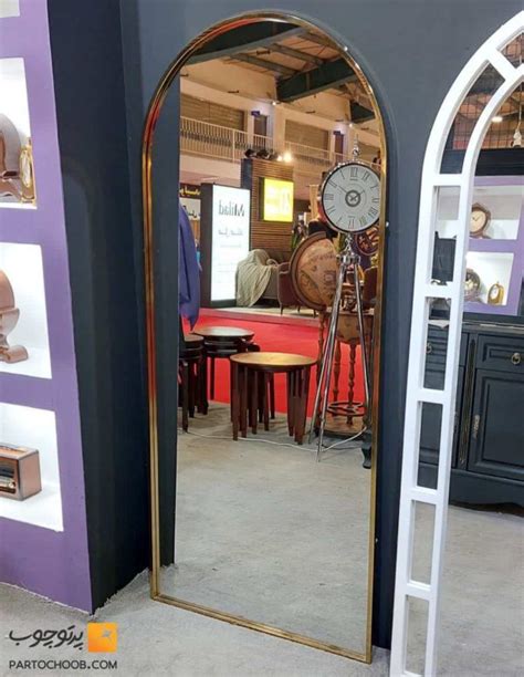 آینه قدی استیل گنبدی خرید و قیمت آینه گنبدی استیل فلزی