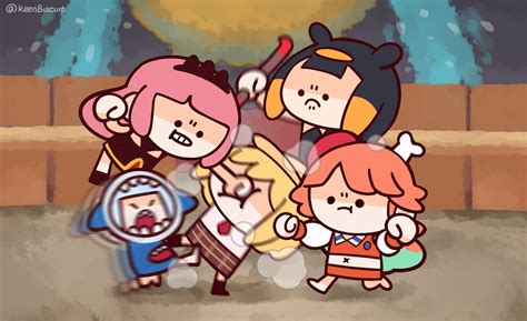 Holomyth 3 D Smol Fighting Rhololivememetemplates