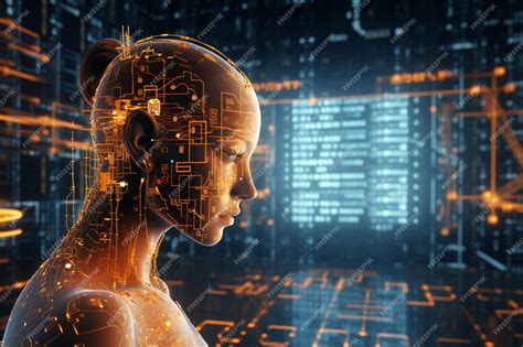premium ai image dynamic visual representation of artificial intell