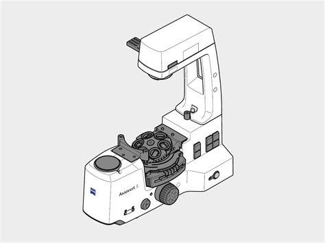 Mikroskopstativ Axiovert 5 Dl Fl Scb Pulch Lorenz Mikroskopie