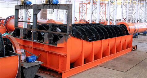 Professional Mining Gold Ore Spiral Classifier For Mineral Processing