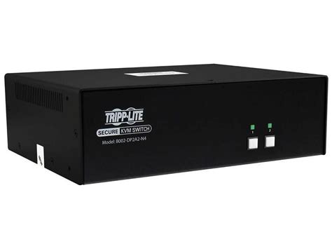 Tripp Lite Secure Kvm Switch 2 Port Dual Head Displayport To