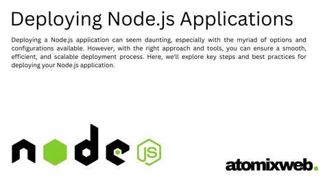 Deploying Nodejs Applications