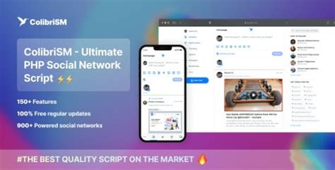 ColibriSM V1 4 2 Nulled The Ultimate Social Network PHP Script