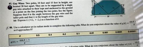 Solved Use A Calculator Set In Radian Mode To Complete Chegg Com