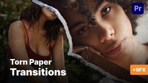 paper texture transitions elements ft bad signal and cinema envato