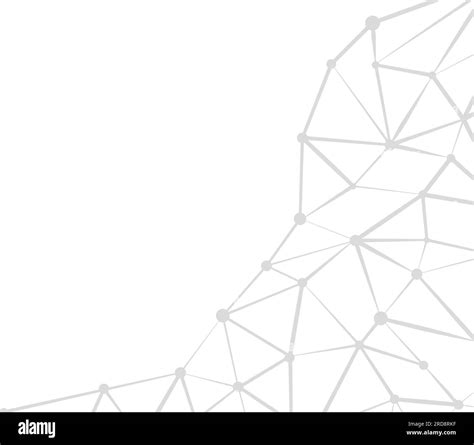 Plexus Mesh Geometric Background Dots Connected By Lines Technology Abstract Background