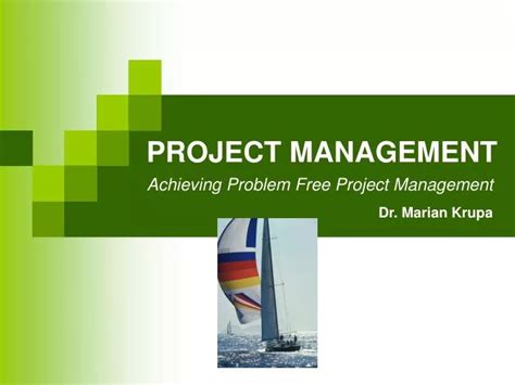 PPT PROJECT MANAGEMENT PowerPoint Presentation Free Download ID 435376