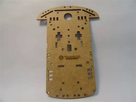 Chassi Universal P Carrinho 3 Rodas Segue Faixa Arduino Q014 Arduino E Eletrônica