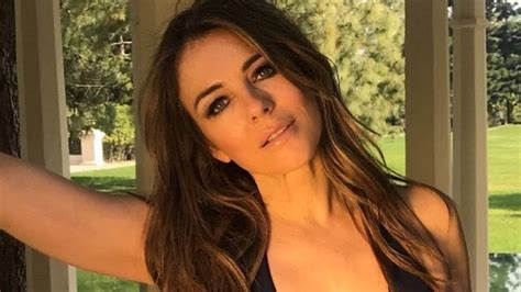 Fearless And Fabulous Elizabeth Hurley 57 Wows Fans In Shorts And