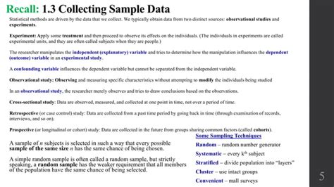 2 1 Frequency Distributions For Organizing And Summarizing Data Pptx Science