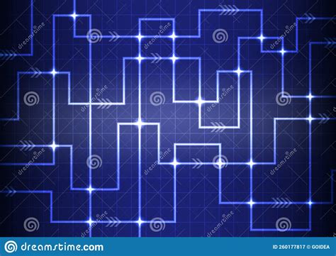 abstract digital circuit board technology light background stock illustration illustration of