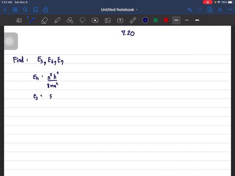 SOLVED Find expressions for the eigenfunctions and energy levels of Ωparticle in a two