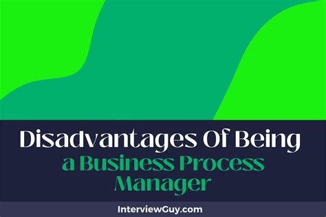 25 disadvantages of being a business process manager time trap