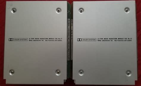 Dolby Cat 22 Cat 22 Dolby A Type Noise Reduction Cards Reverb
