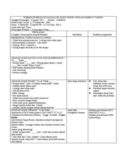 Pengkajian Mtbs Pdf