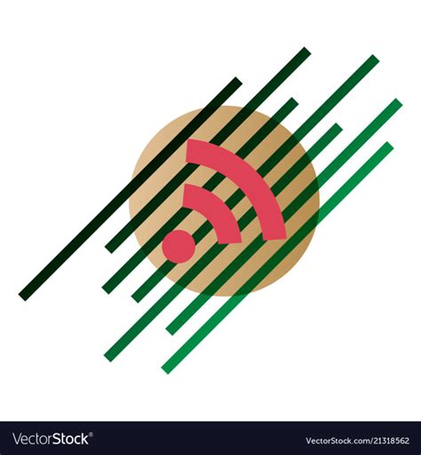 Free Wi Fi Network Icon Blue Logo Isolated Blue On Vector Image Nohatcc