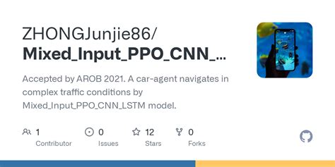 GitHub ZHONGJunjie Mixed Input PPO CNN LSTM Car Navigation Accepted By AROB A Car