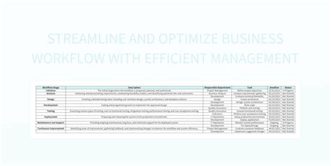 Streamline And Optimize Business Workflow With Efficient Management