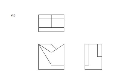solved in the following multiview drawing find the missing