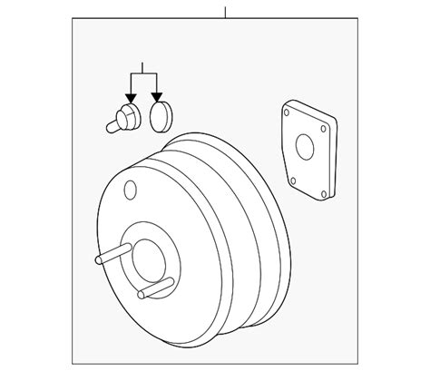 2008 2015 Gm Power Brake Booster Assembly 20996840 Shop Matick Buick Gmc