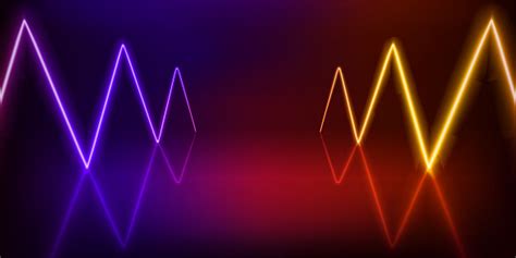 네온이 빛나는 지그재그로 빈 무대로 조명 된 인테리어 3d 벡터 일러스트 레이 션 0명에 대한 스톡 벡터 아트 및 기타 이미지 0명 3차원 형태 공연 Istock