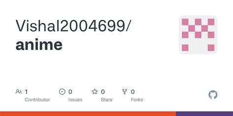 GitHub Vishal2004699 Anime